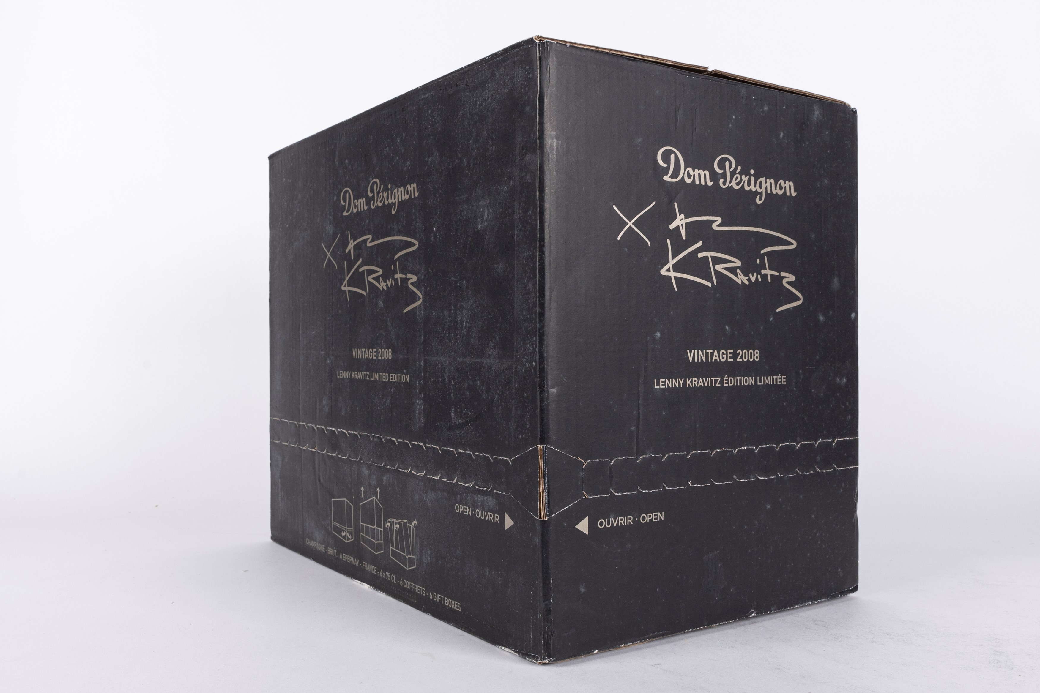 Francia - DOM PERIGNON BOX LENNY KRAVITZ (6 BT) 2008 | Vini e ...