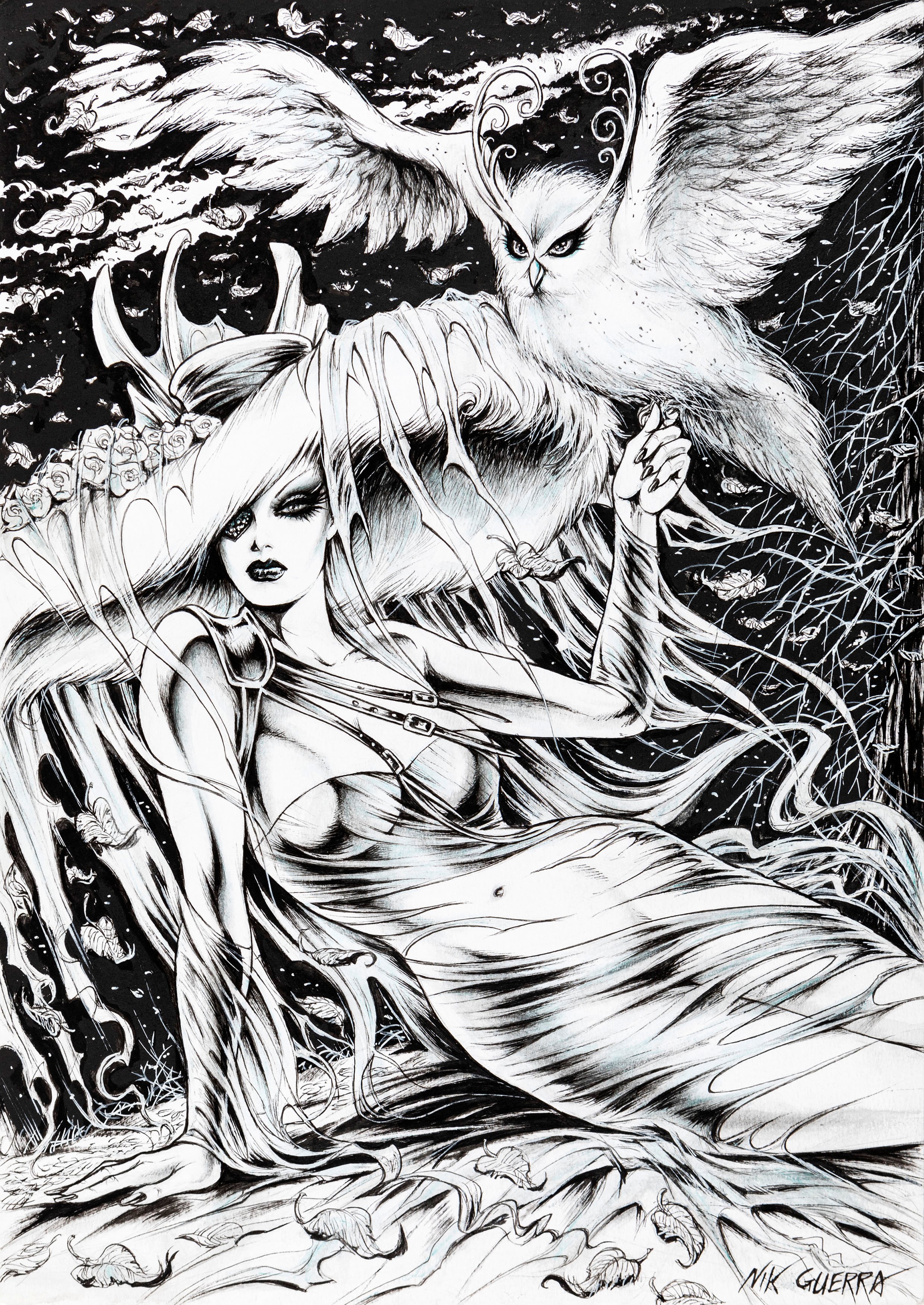 Nik Guerra - Cocò: Tre occhi nel buoio 2015 | Comic Art: Master of Eroticism | Finarte, casa d'aste