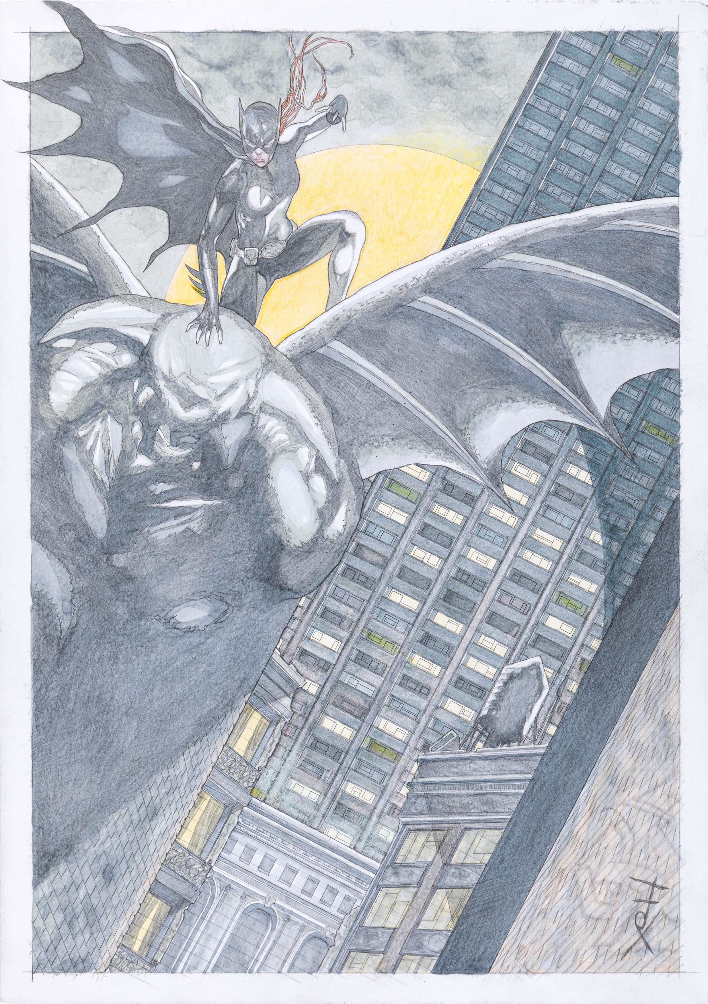 Russell Fox - Batgirl 2010s | Original Comic Arts & Illustrations ...