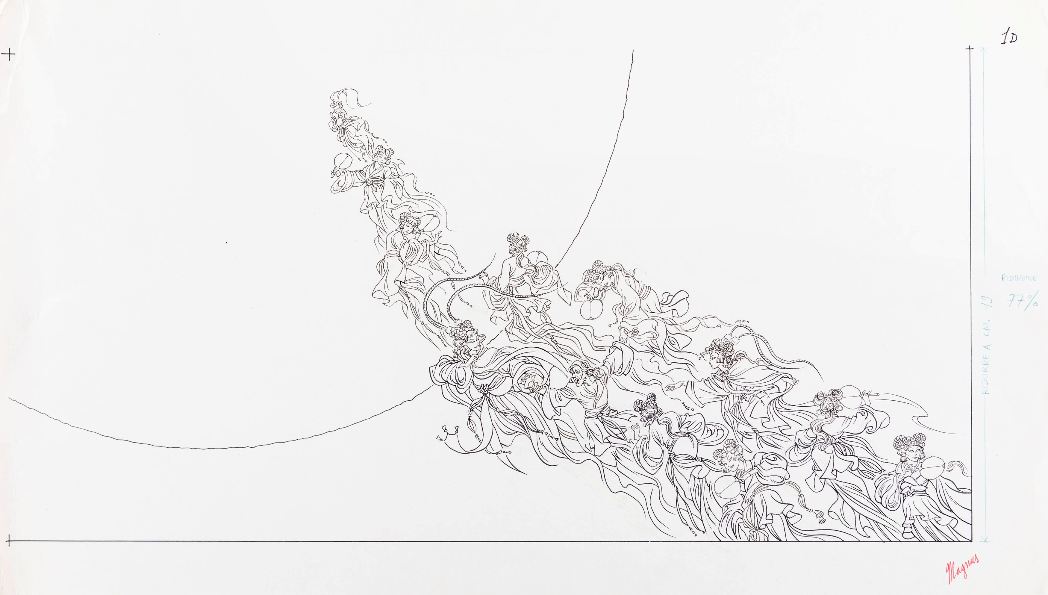 Magnus (Roberto Raviola) - Le femmine incantate - La grande signora ...