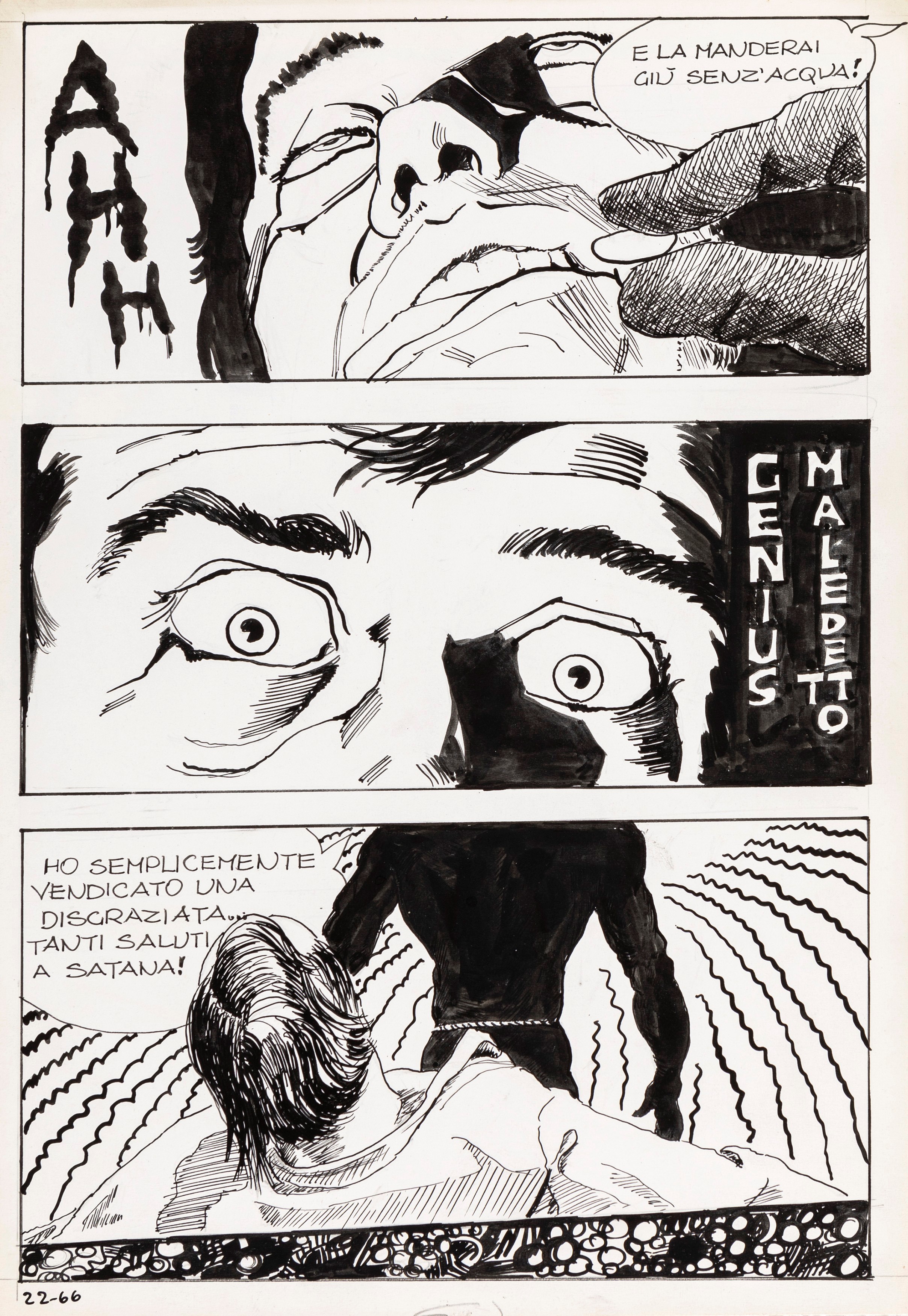 Milo Manara - Genius - Al profumo di Lillà 1970 | Fumetti: I Maestri ...