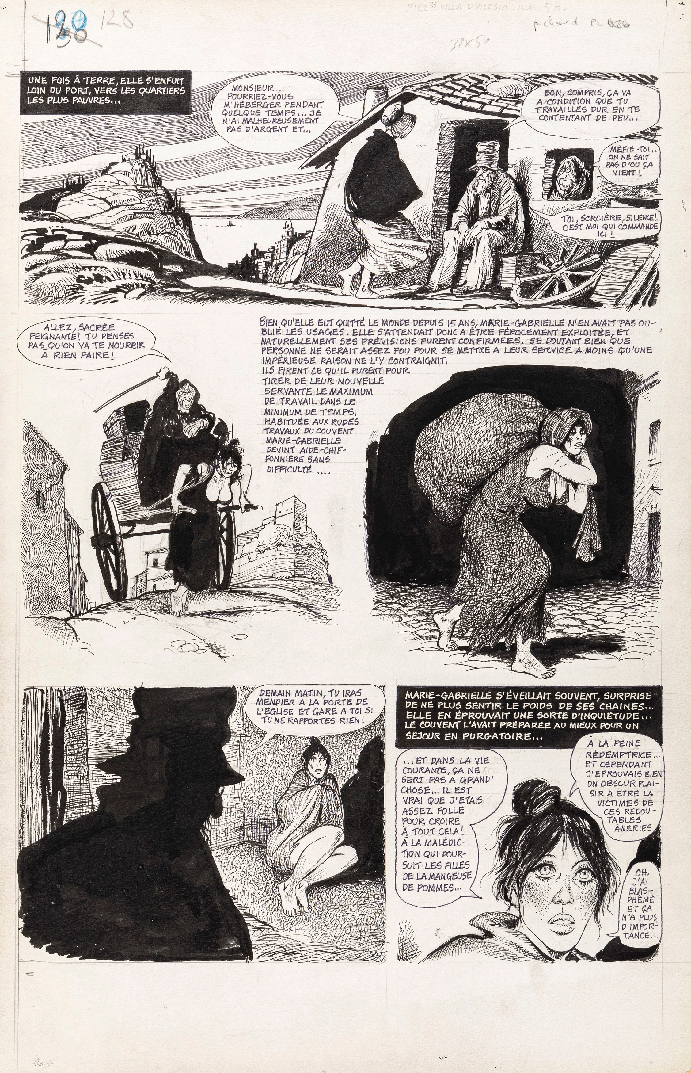 Georges Pichard - Marie-Gabrielle de Saint-Eutrope 1977 | Comic Art ...