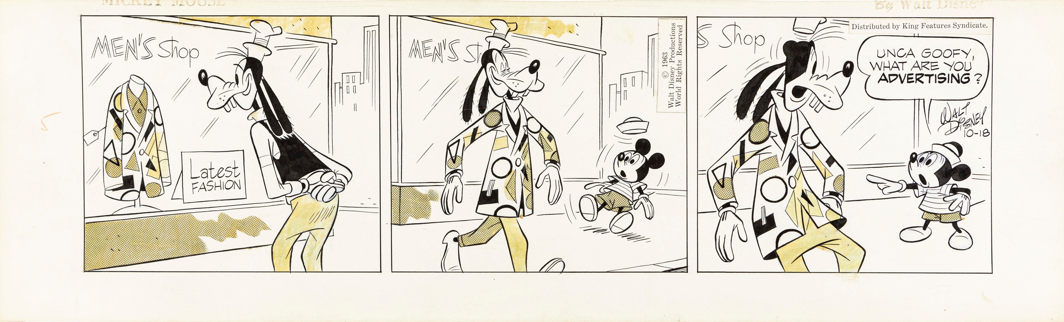 Floyd Gottfredson - Mickey Mouse 1963 | Fumetti: Tavole e Illustrazioni ...