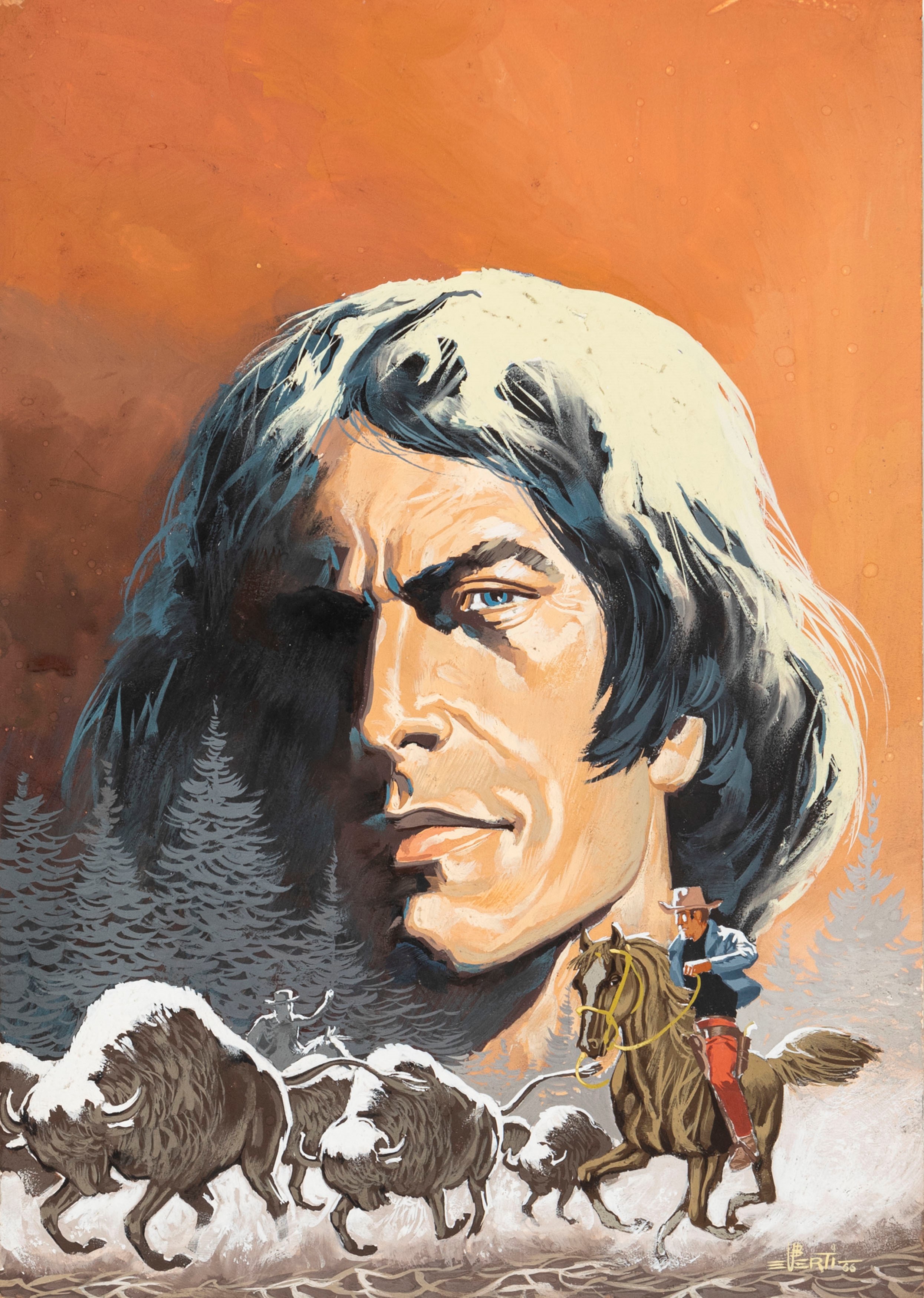 Emilio Uberti - Kinowa 1966 | Original Comic Arts & Illustrations ...