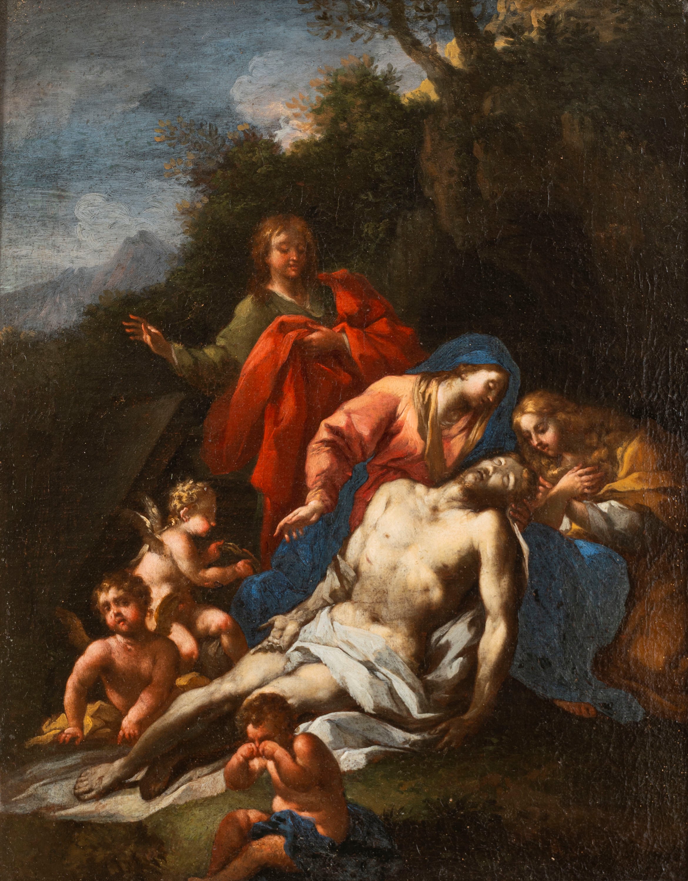 Michele Rocca - Lamentation on Christ | Old Master Paintings | Finarte ...