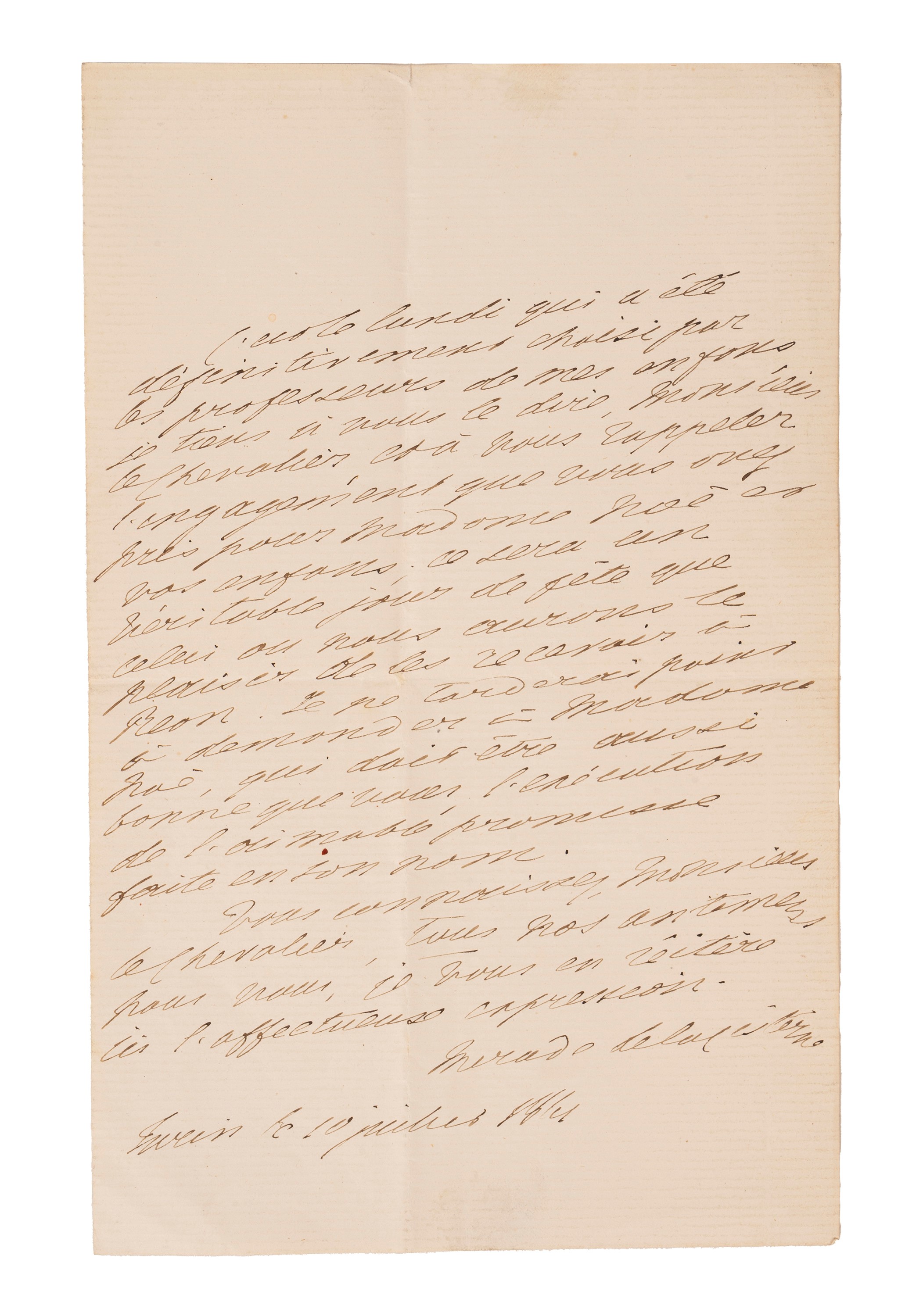 de Mérode, Louise - Autograph letter 1861 | Christmas Special / Antique ...