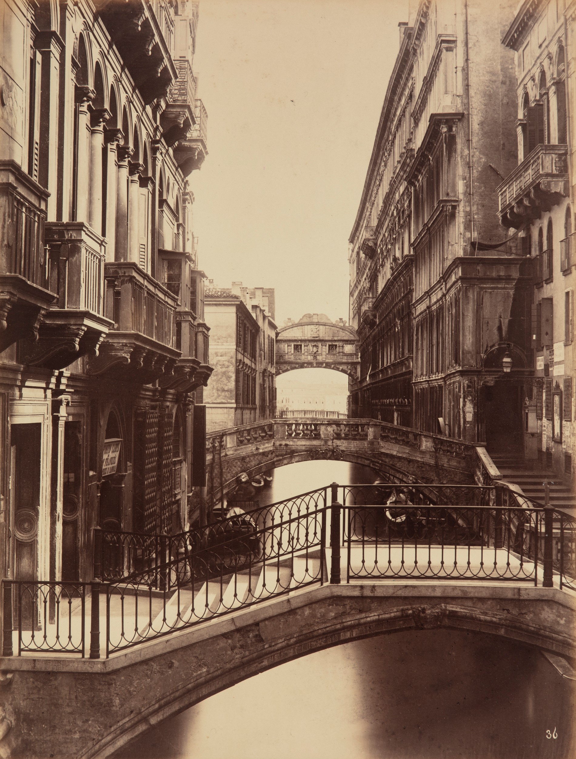 Carlo Naya - Ponte dei Sospiri preso dal Ponte del Rimedio, Venezia ...