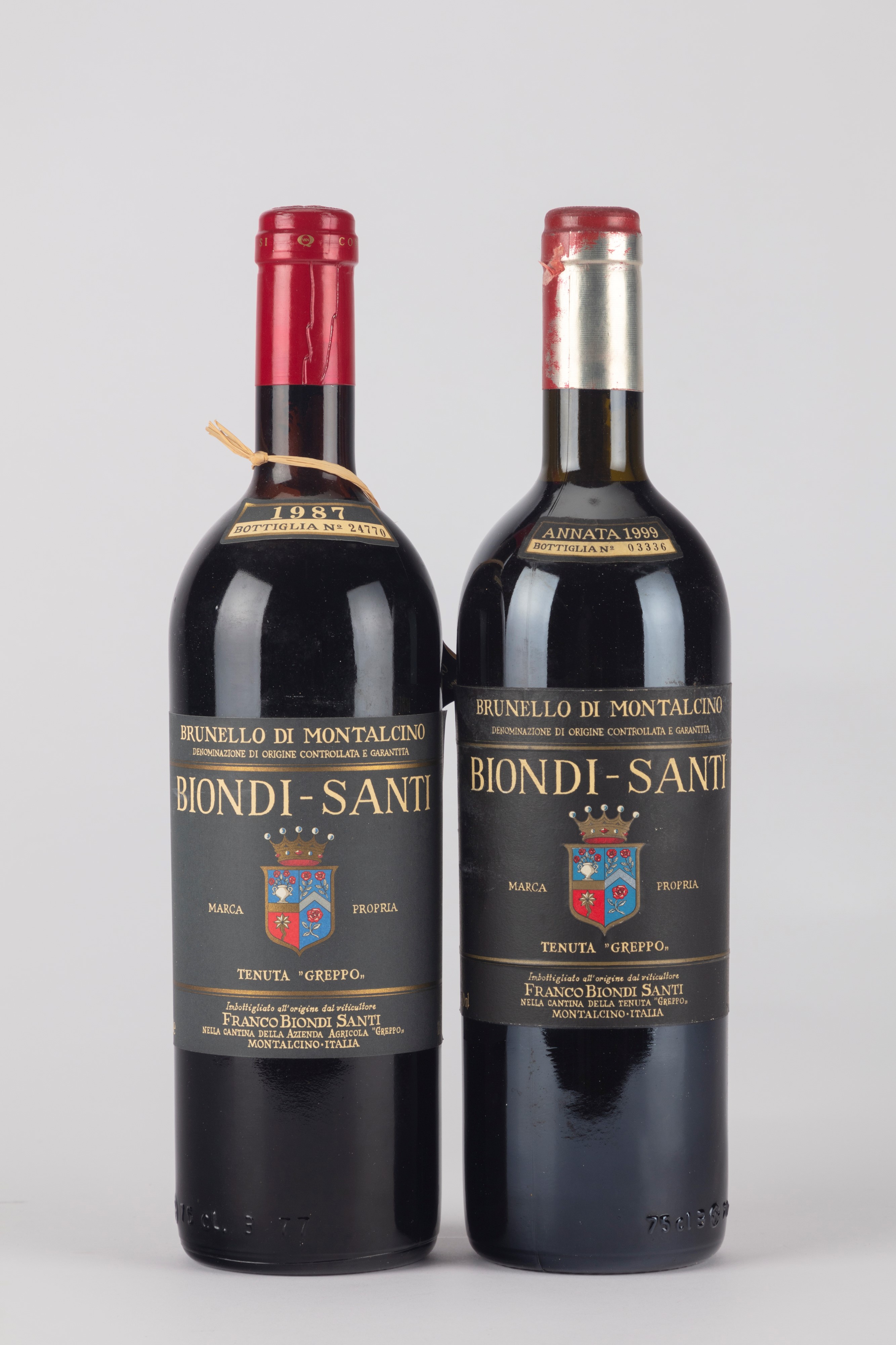 Italia - Biondi Santi Tenuta Greppo Brunello di Montalcino DOCG (2 bt ...