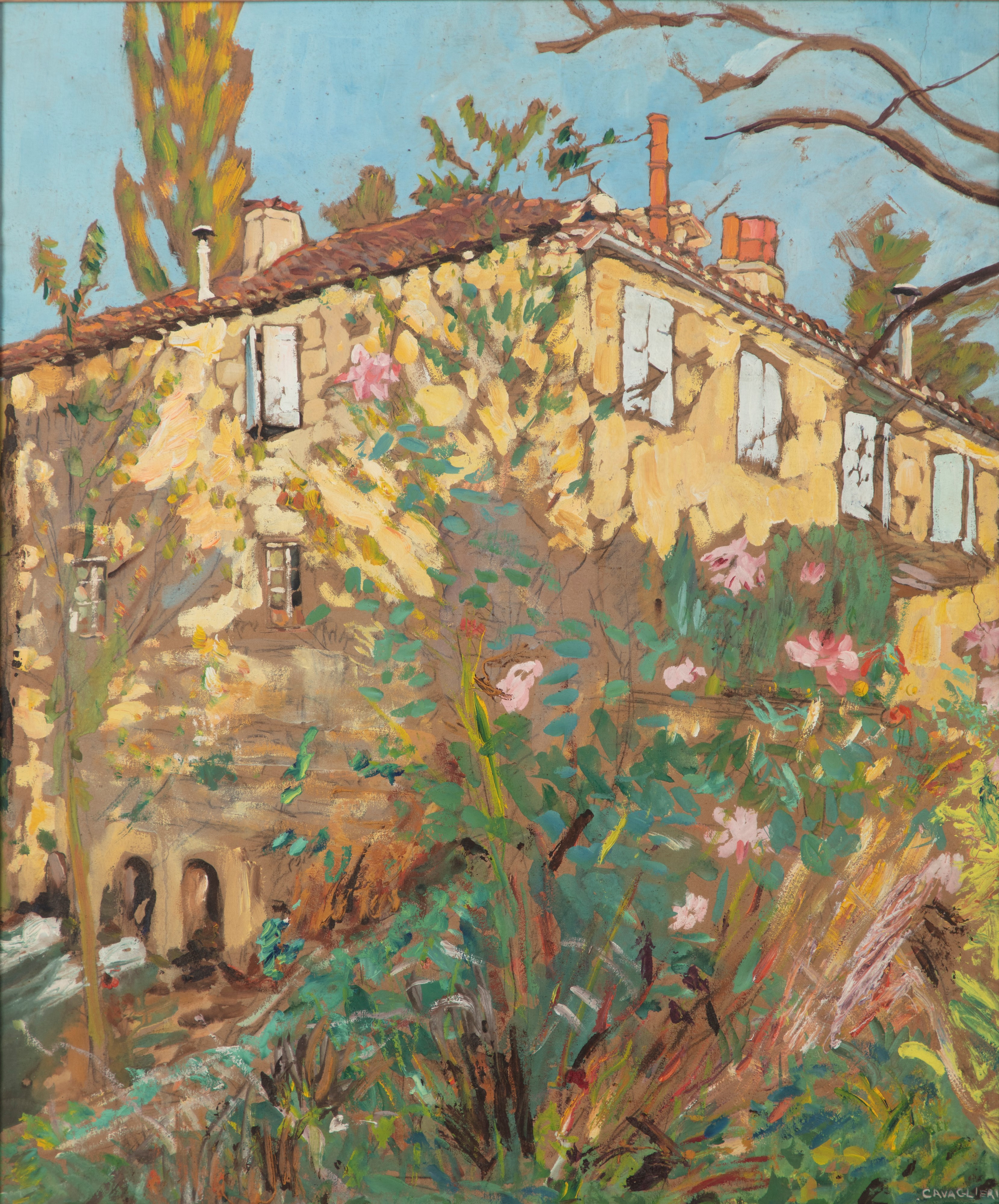 Mario Cavaglieri - Sole di Novembre | Importanti Dipinti e Sculture ...