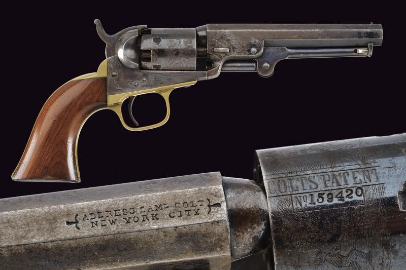 A Colt Model 1849 Pocket Revolver 1859 | Fine Antique Arms and ...