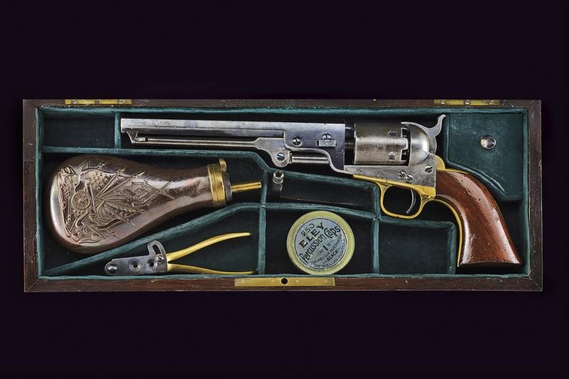A Colt Model 1851 Navy Revolver 1866 | Fine Antique Arms and Militaria ...
