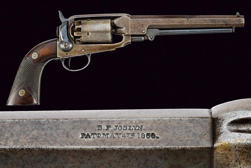 A Benjamin F. Joslyn Army Model Revolver 1861 - 1862 | Fine Antique ...