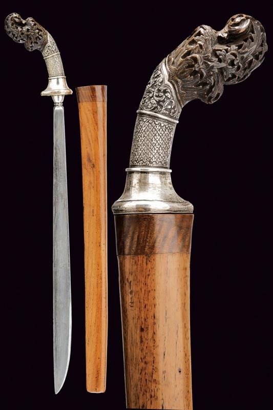 A pedang with interesting blade Late 19th Century | Fine Antique Arms ...