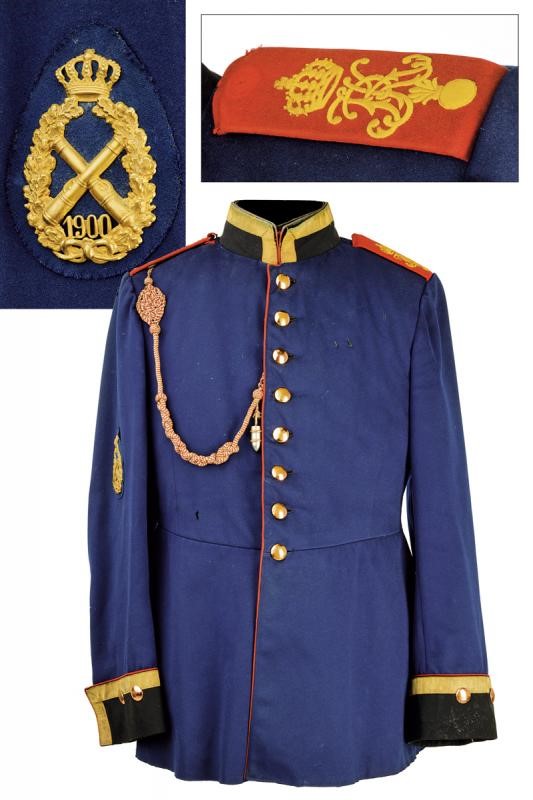 Giubba da sottufficiale del Feld Art. Rgt. König Karl 1. Württemb. N°13 ...