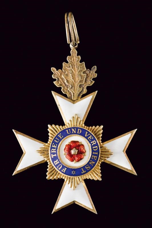 Order of Honour Cross of the House of Lippe 1890 - 1918 | Fine Antique ...