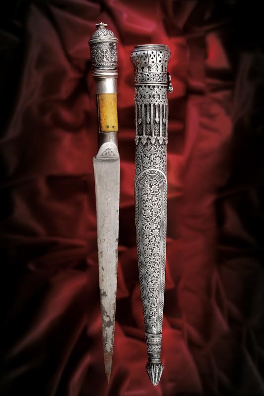 A kard with superb silver scabbard Early 19th Century | Fine Antique ...