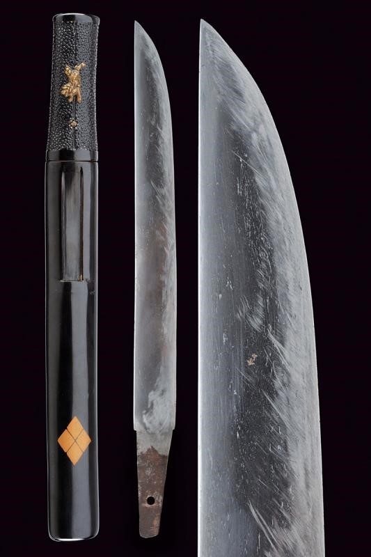 An aikuchi-mounted tanto Edo Period (1603-1867) | Fine Antique Arms and ...