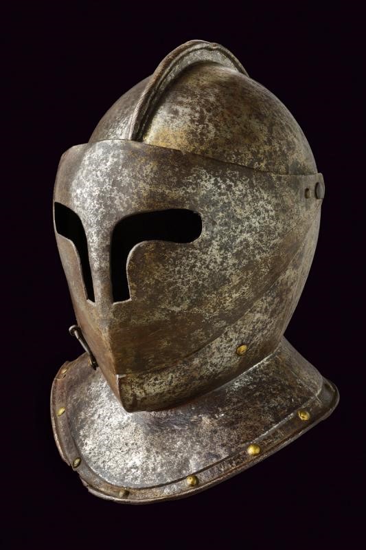 A composite closed helmet | Fine Antique Arms and Militaria from around ...