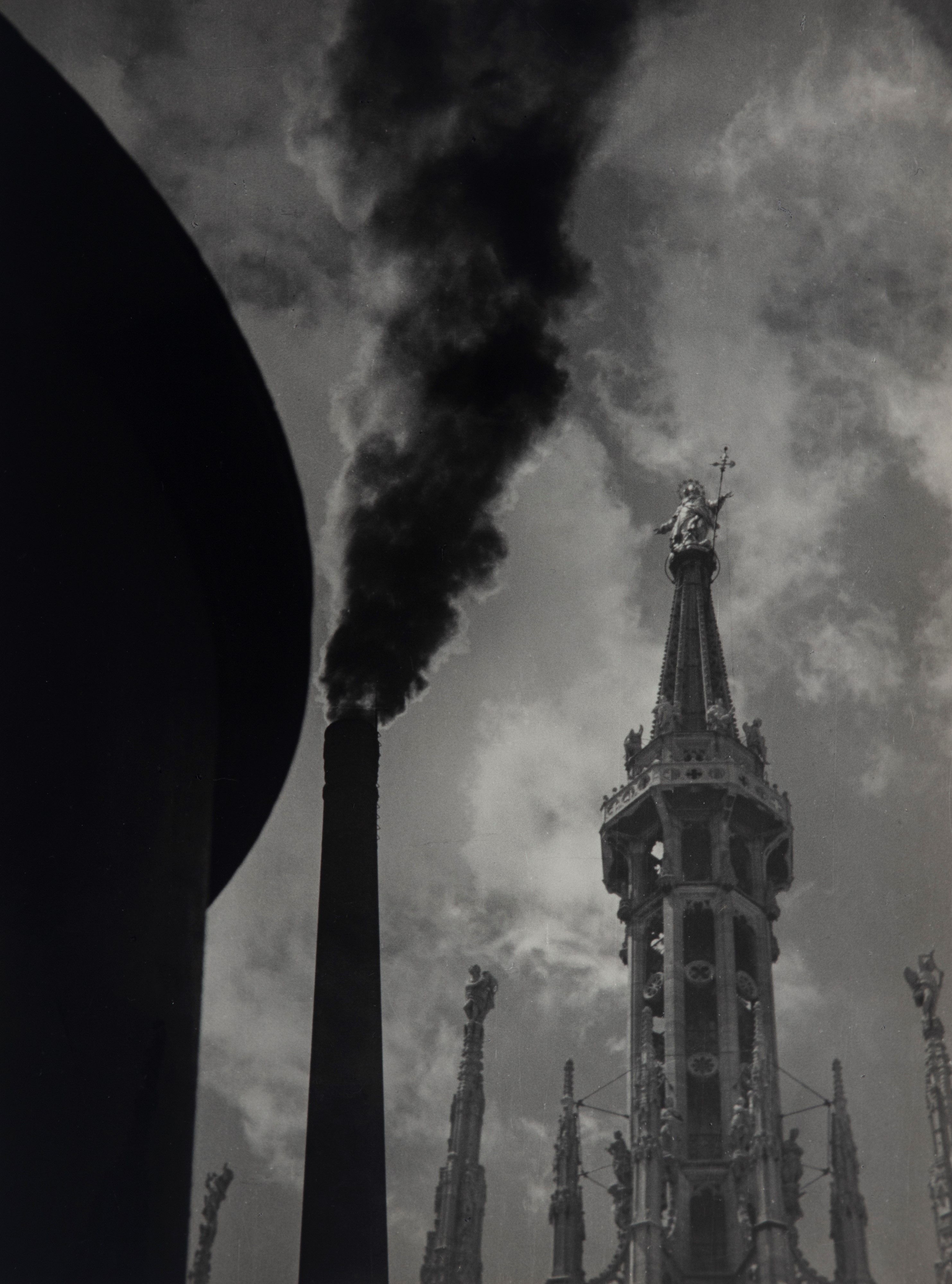 Bruno Stefani - Untitled (Duomo di Milano, photomontage) 1950s | Easy ...