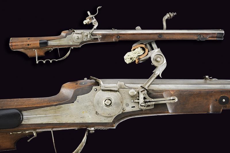 A flintlock hunting gun from the Schloss Dyck collection 1651 | The ...
