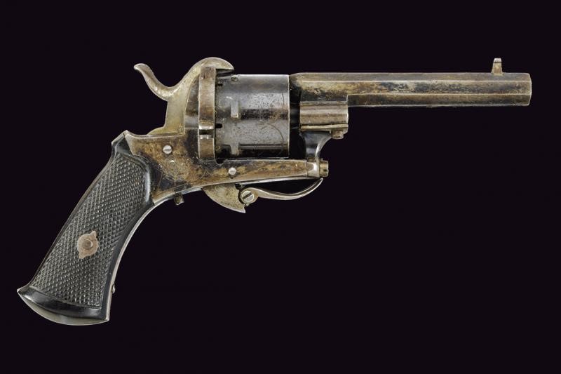 A pin-fire revolver about 1870 | The Antique Arms Collection of a ...