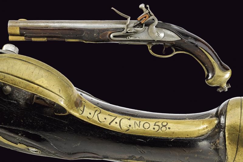 A rare left hand flintlock pistol | The Antique Arms Collection of a ...