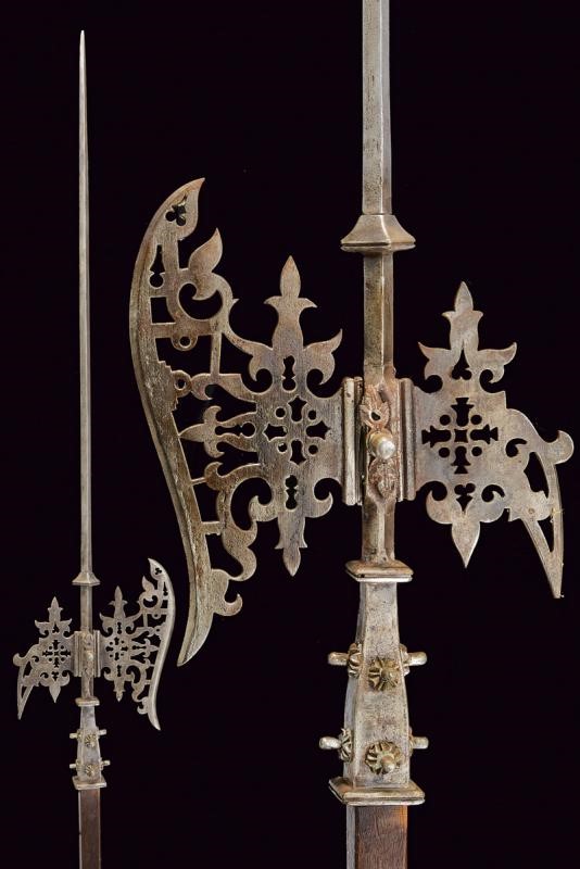 A halbert in 17th century style | The Antique Arms Collection of a ...