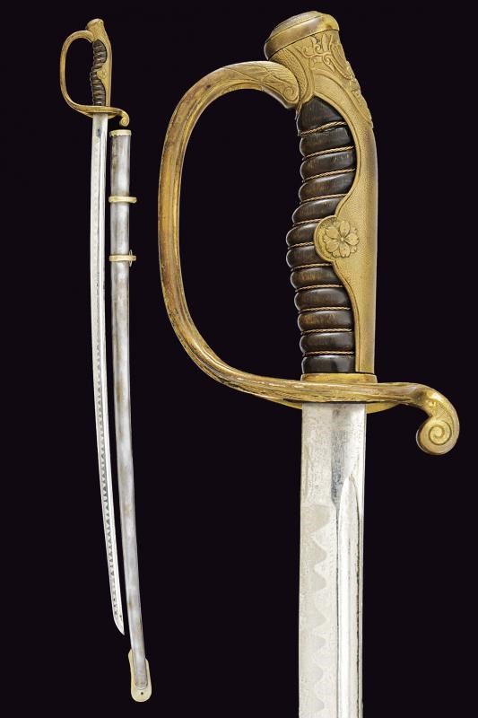 A junior officiers army parade sabre | The Antique Arms Collection of a ...