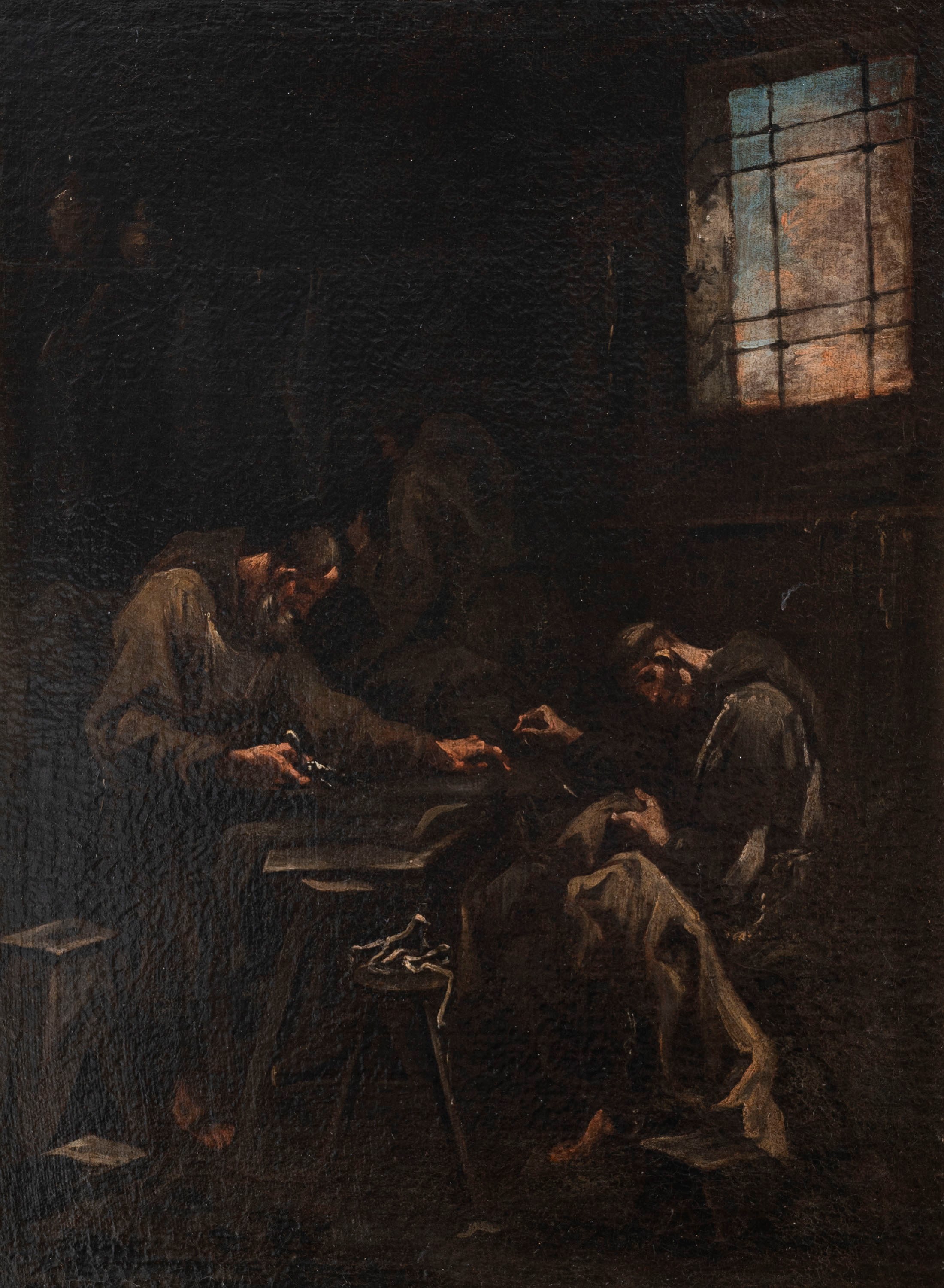 Alessandro Magnasco - Capuchin friars tailors | Antique Paintings ...