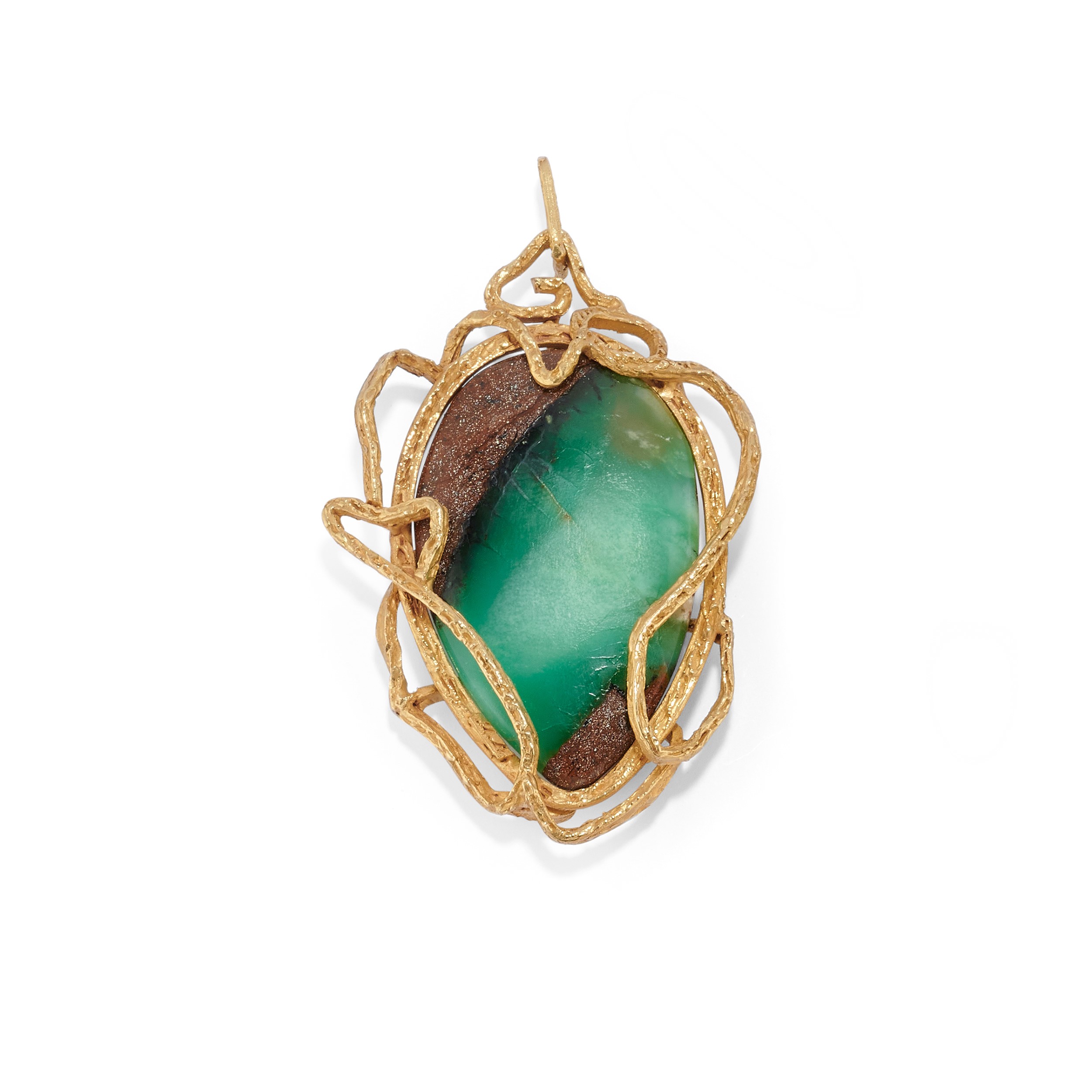Pendente con pietra dura | Gioielli | Finarte, casa d'aste