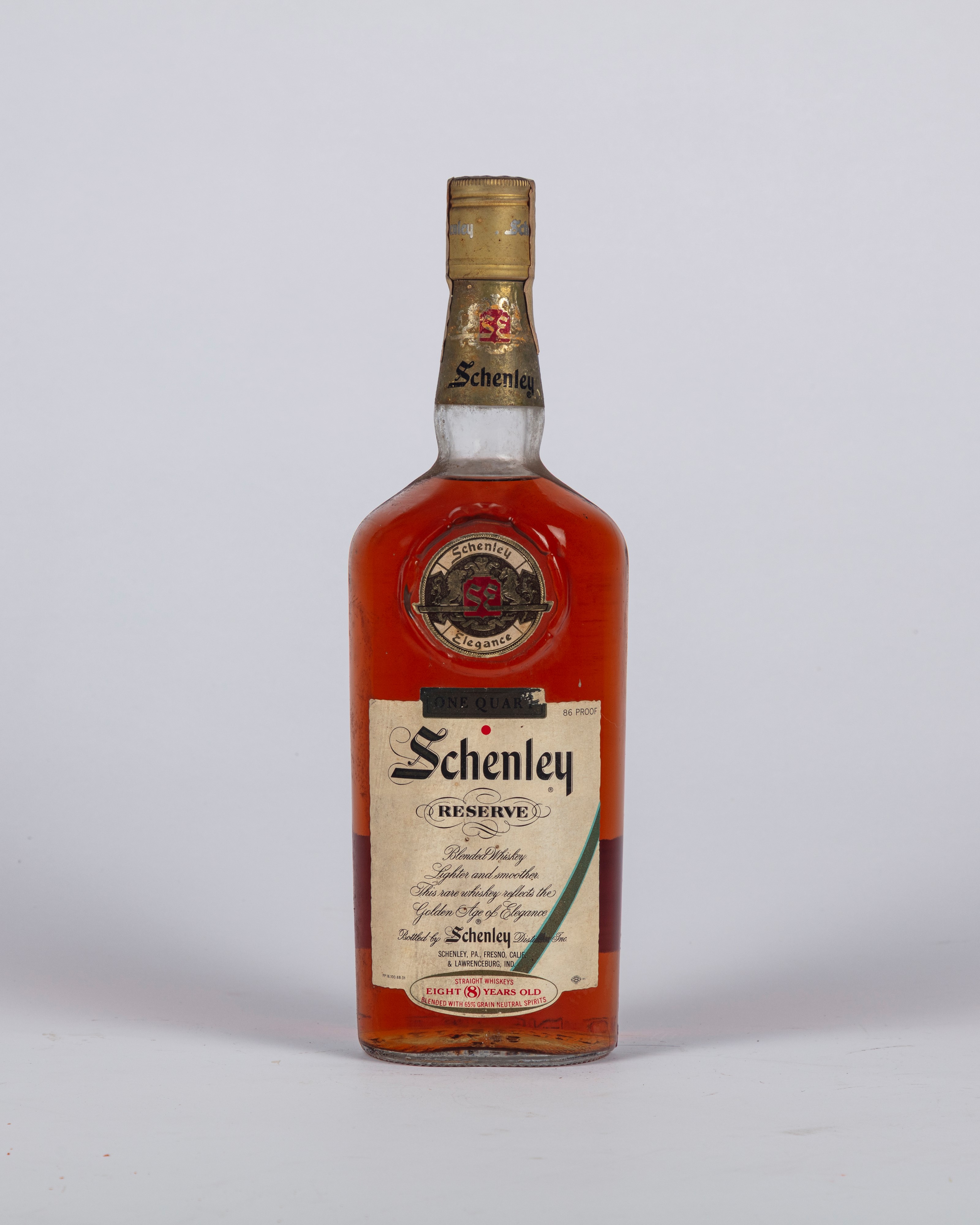 Canada - Schenley Reserve 08-year-old Canada (BT 1) | The Wine Odyssey ...