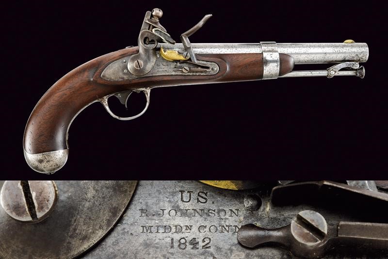 An 1836 model flintlock pistol 1842 | Fine Antique Arms and Armour from ...
