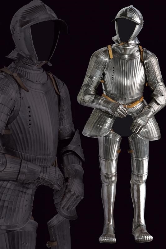 A magnificent complete Maximilian etched armour 1520 circa | Fine ...