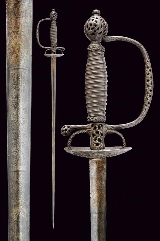 A small sword fine del XVIII Sec. | Fine Antique Arms and Armour from ...