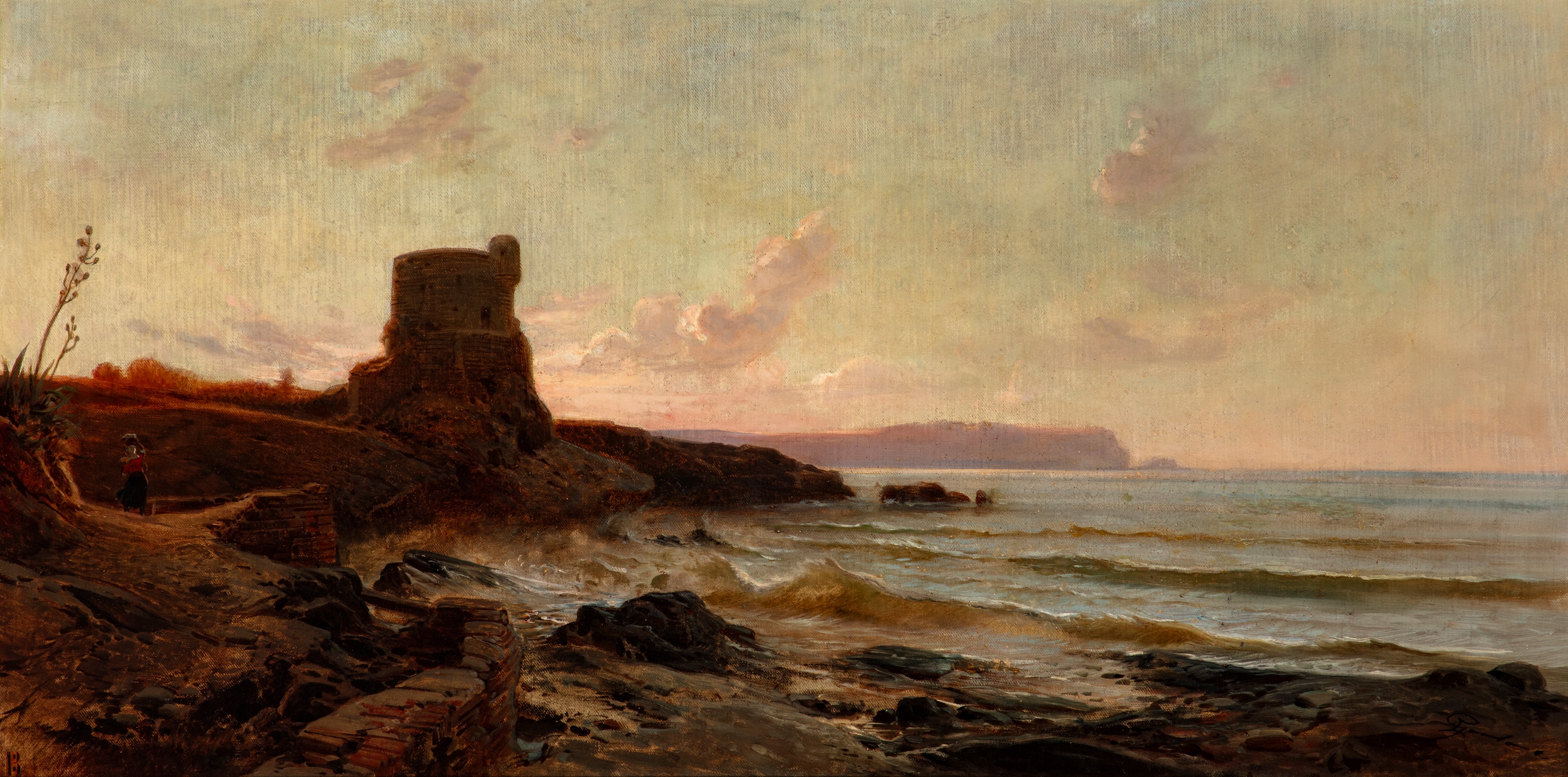 Enrico Gamba - Alba sul Mar Ligure | Importanti Dipinti e Sculture ...