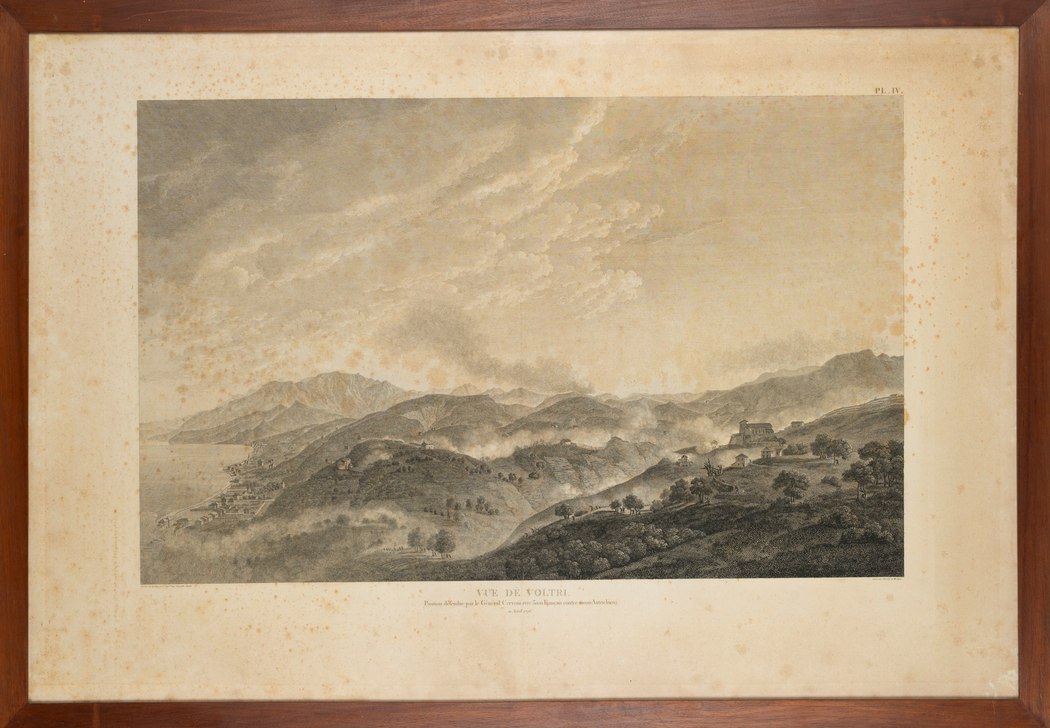 View of Voltri 1796 | Maps of Liguria and Corsica | Finarte, casa d'aste