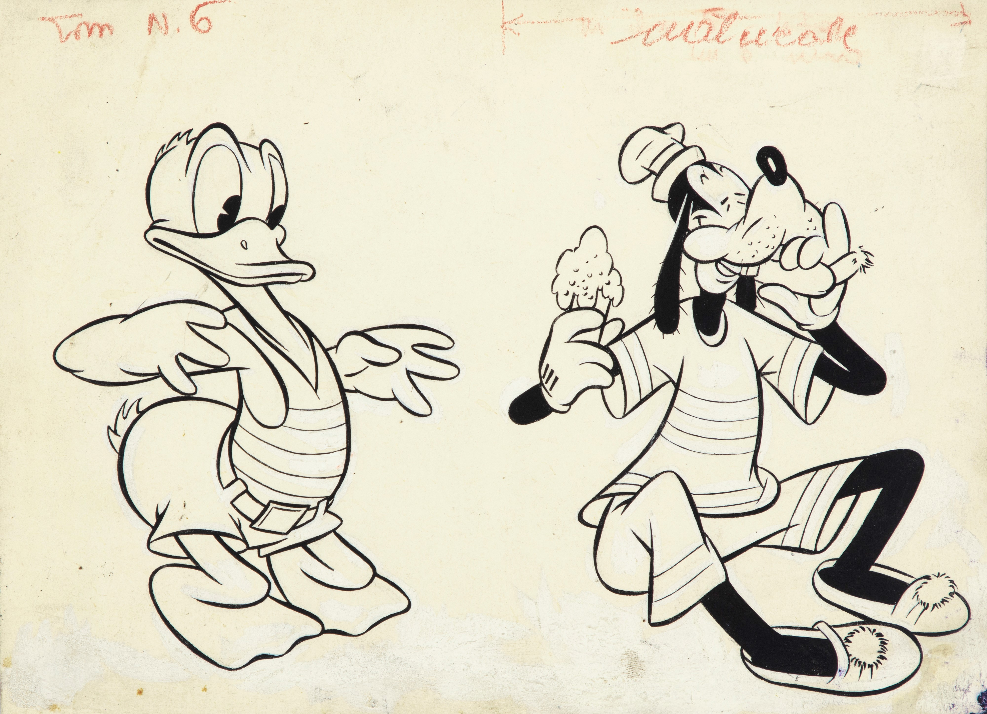 Ambrogio Vergani - Topolino n. 6 1949 | Original Comic Arts ...