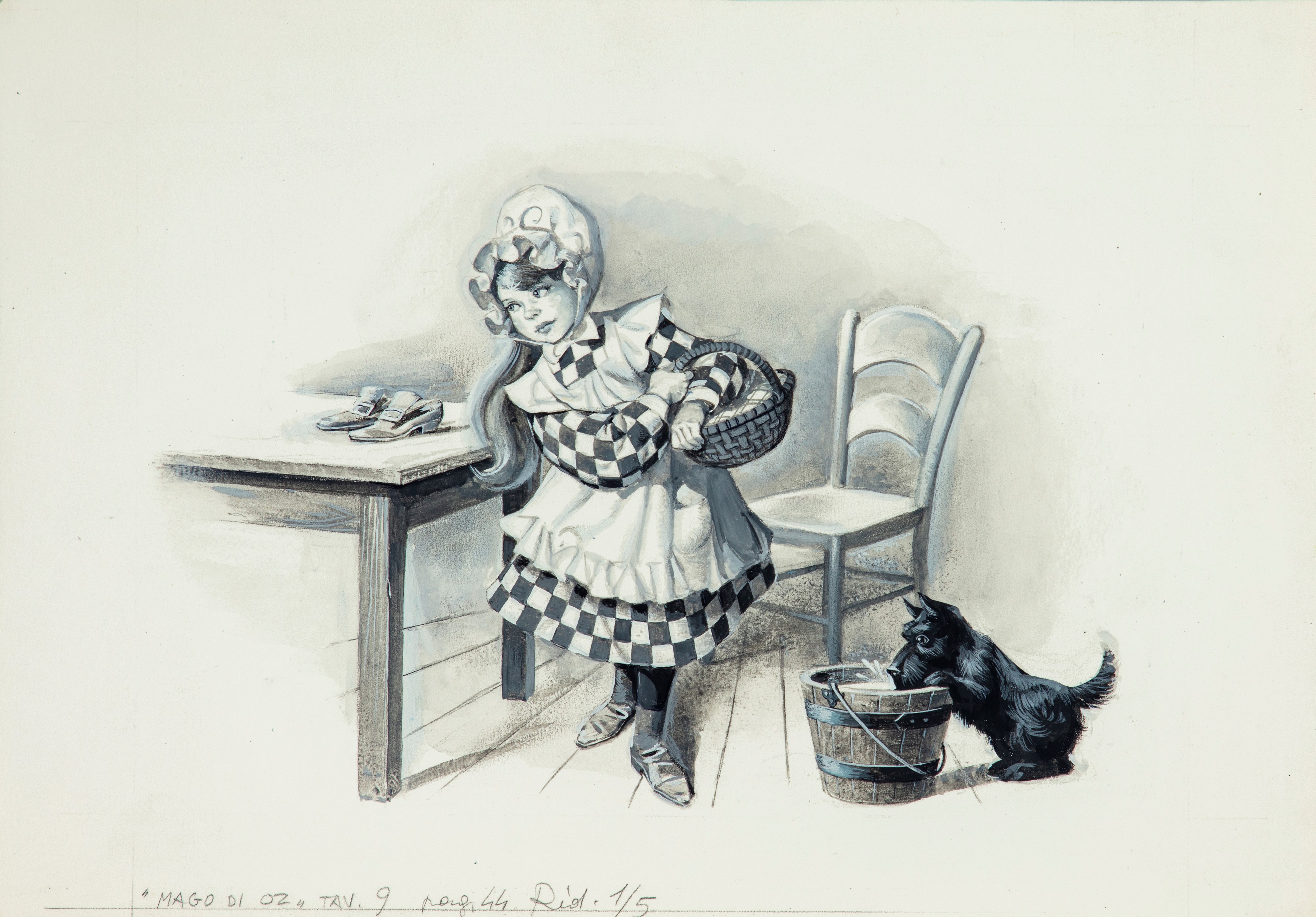 Severino Baraldi - Il mago di Oz 1986 | Original Comic Arts ...