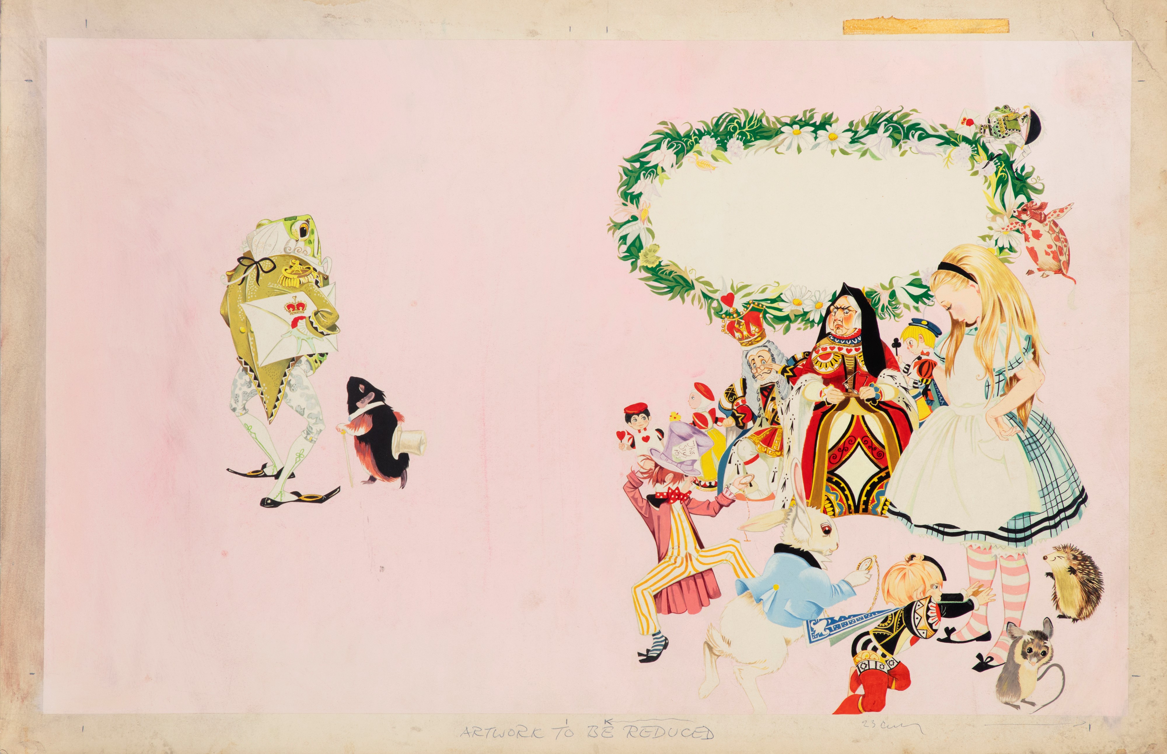 Janet & Anne Grahame Johnstone - Alice In Wonderland 1973 | Original ...