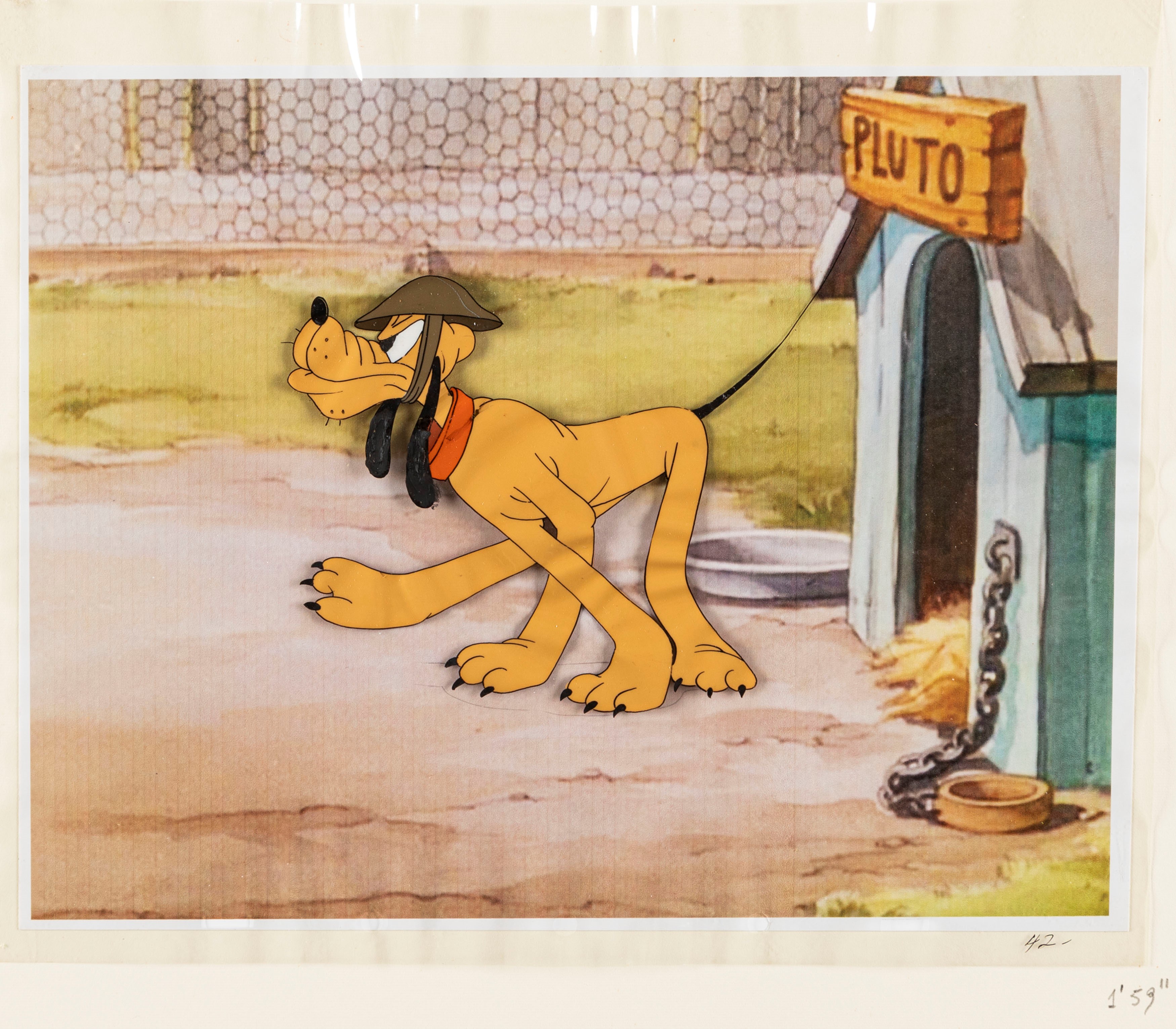 Studio Disney - Private Pluto 1943 | Original Comic Arts & Illustrations | Finarte, casa d'aste