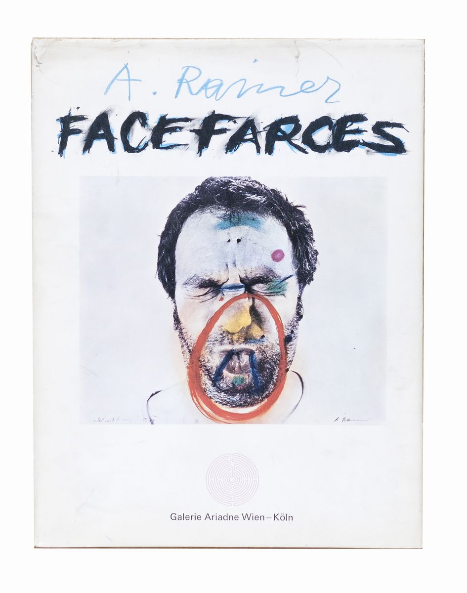 Rainer, Arnulf - Face Farces Wien - Köln, Galerie Ariadne, 1971, 28x21 ...