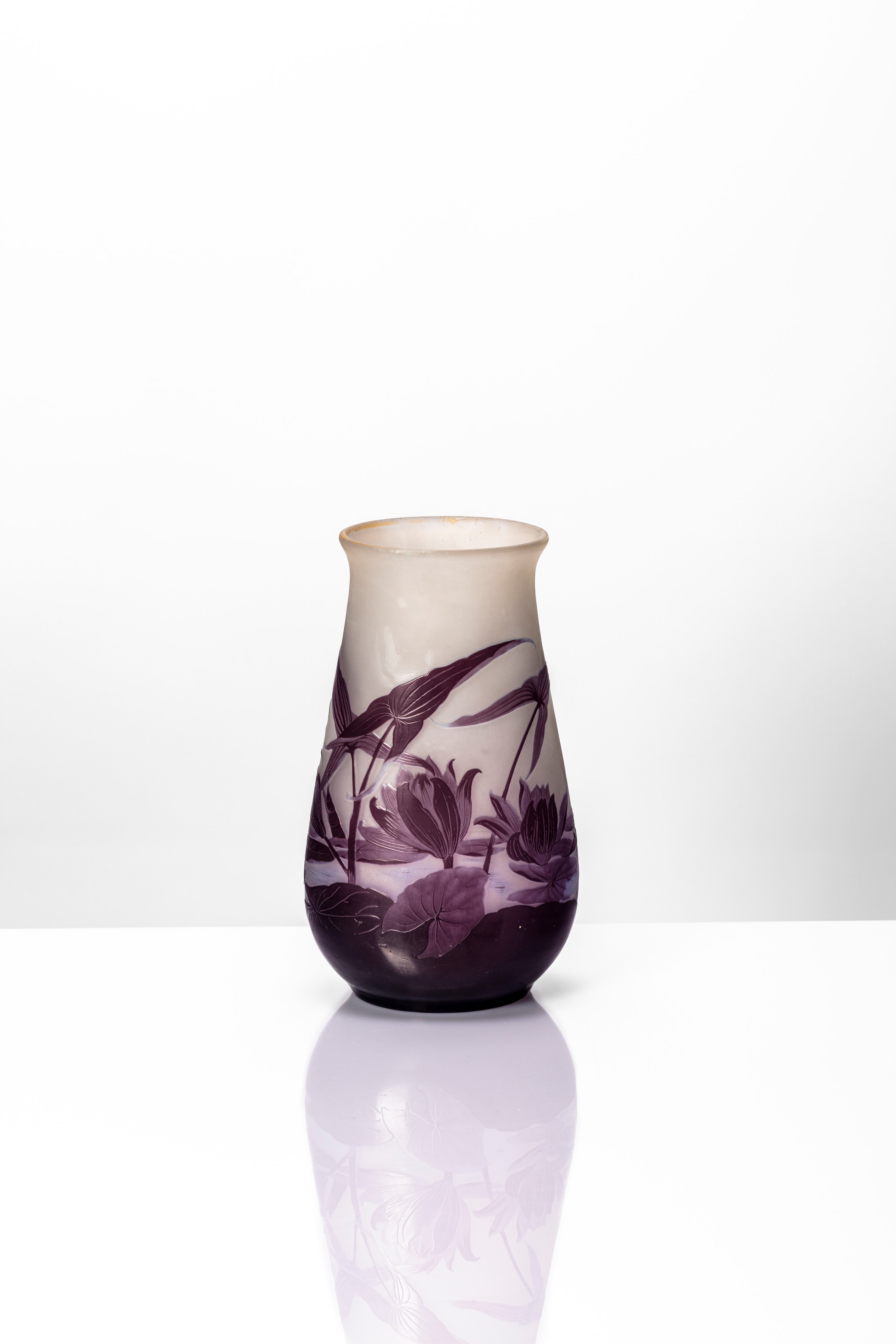 Émile Gallé - Vaso circolare 1906 - 1914 | Du Verre au Verre ...