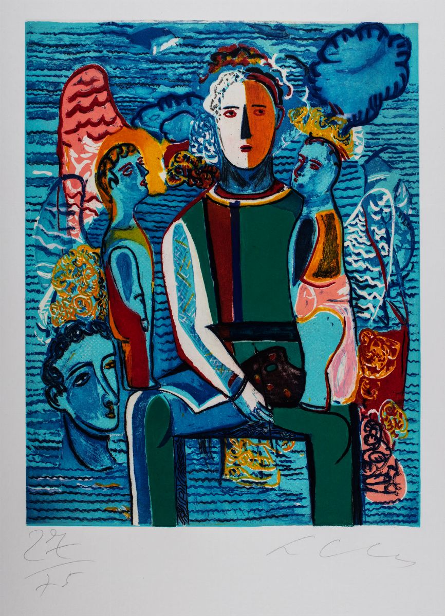 Sandro Chia - Il pittore 1995 | Opere dalla Collezione della Stamperia ...