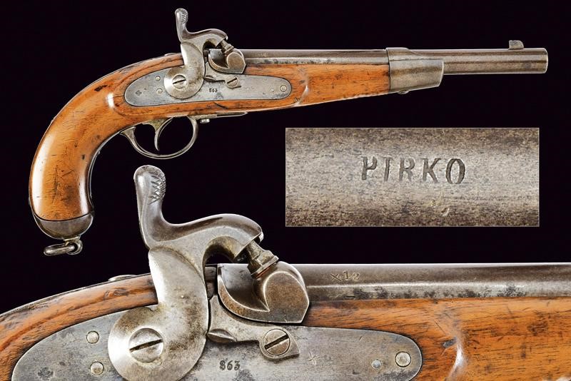 Pistola da cavalleria Lorenz Mod. 1862 di Pirko | Rare Armi Antiche e ...