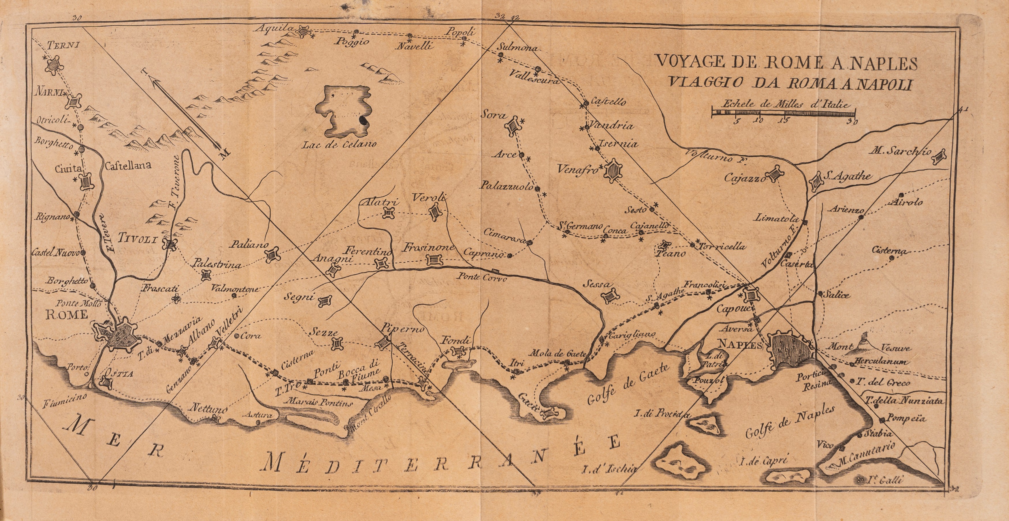 Vasi , Mariano - Itineraire Instructive de Rome a Naples 1836 | Libri ...