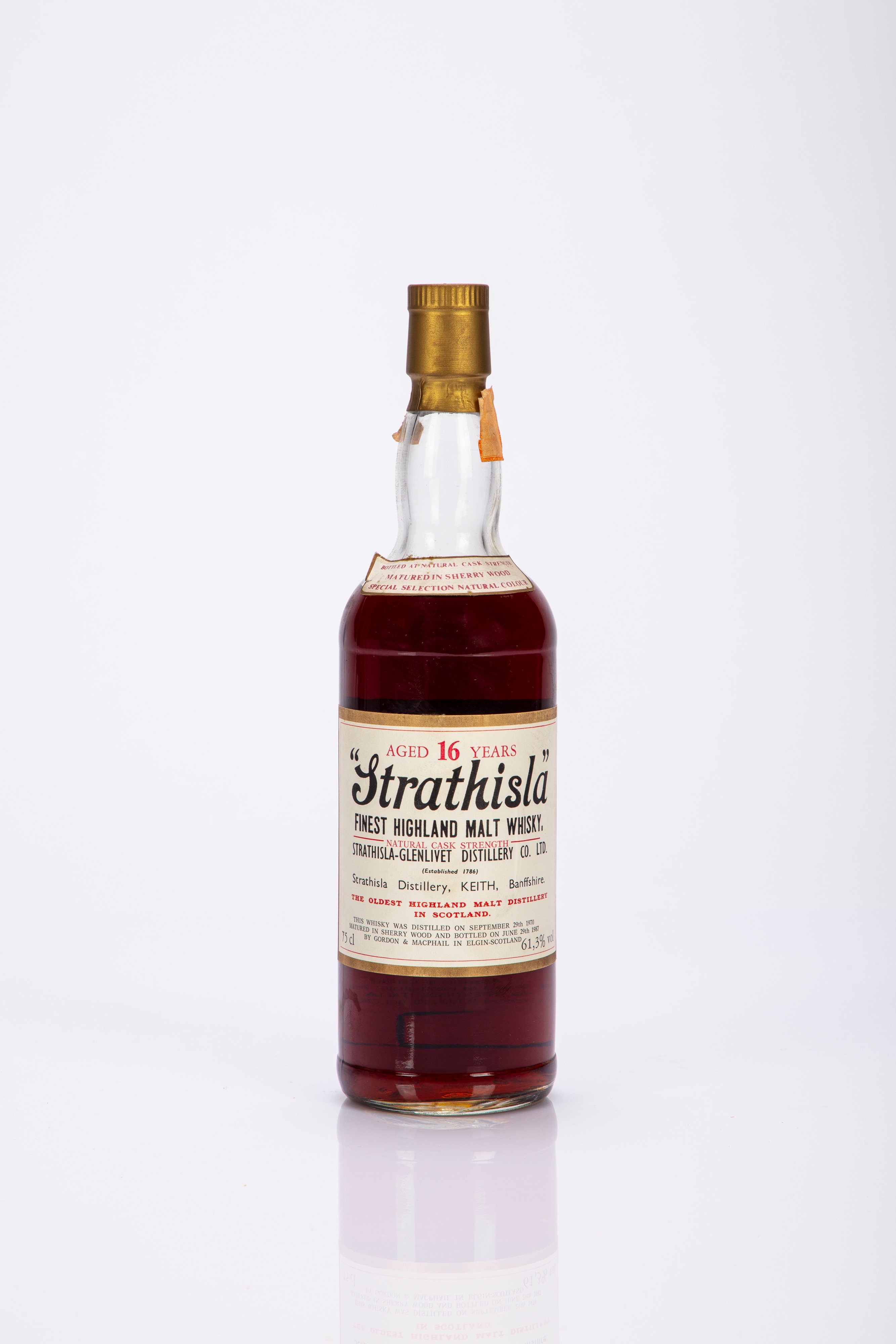 Scozia - Strathisla 16 Years Old Finest Highland Malt Whisky 1970 | The ...