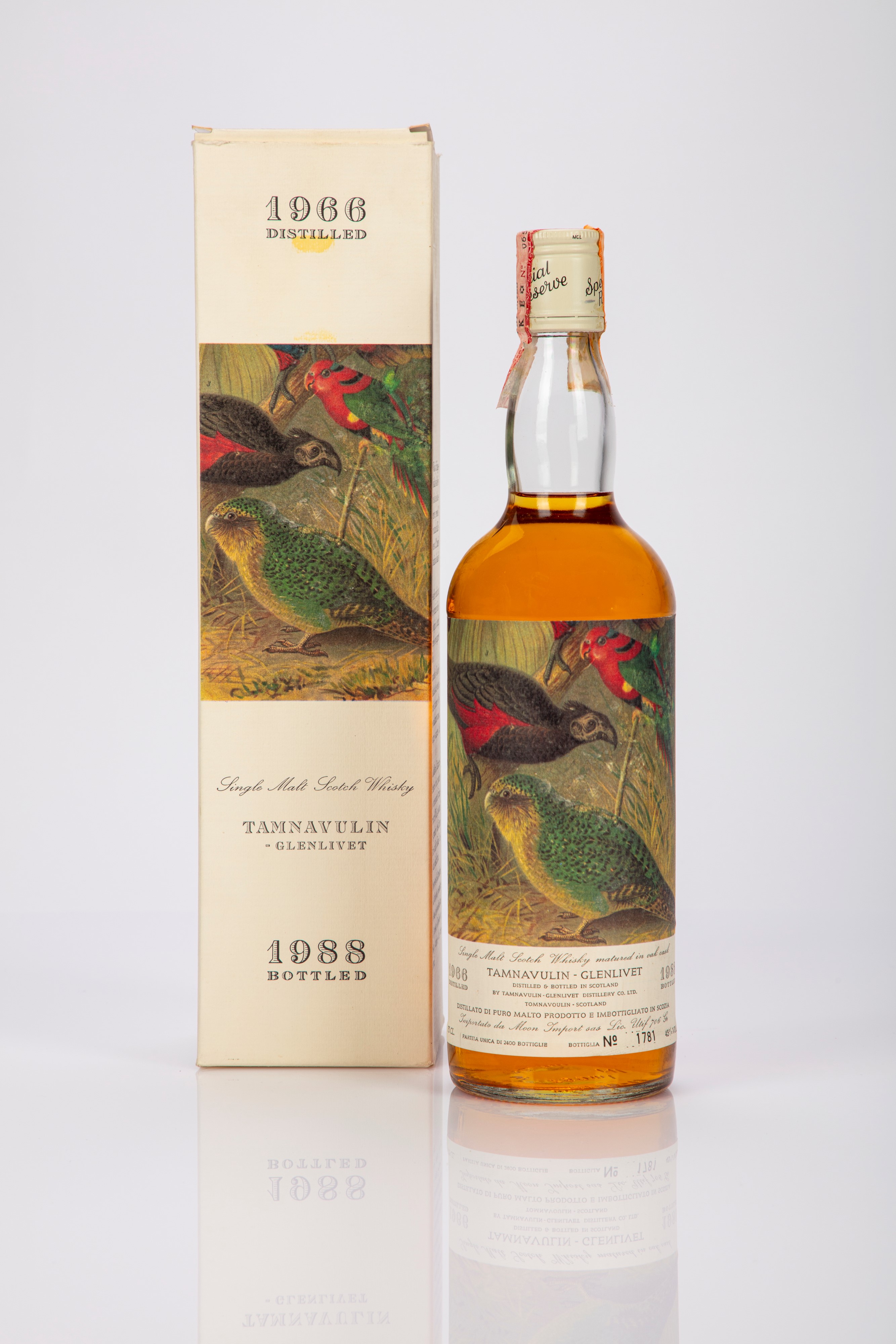 Scozia - Tamnavulin - Glenlivet 'The Birds' Single Malt Scotch Whisky ...