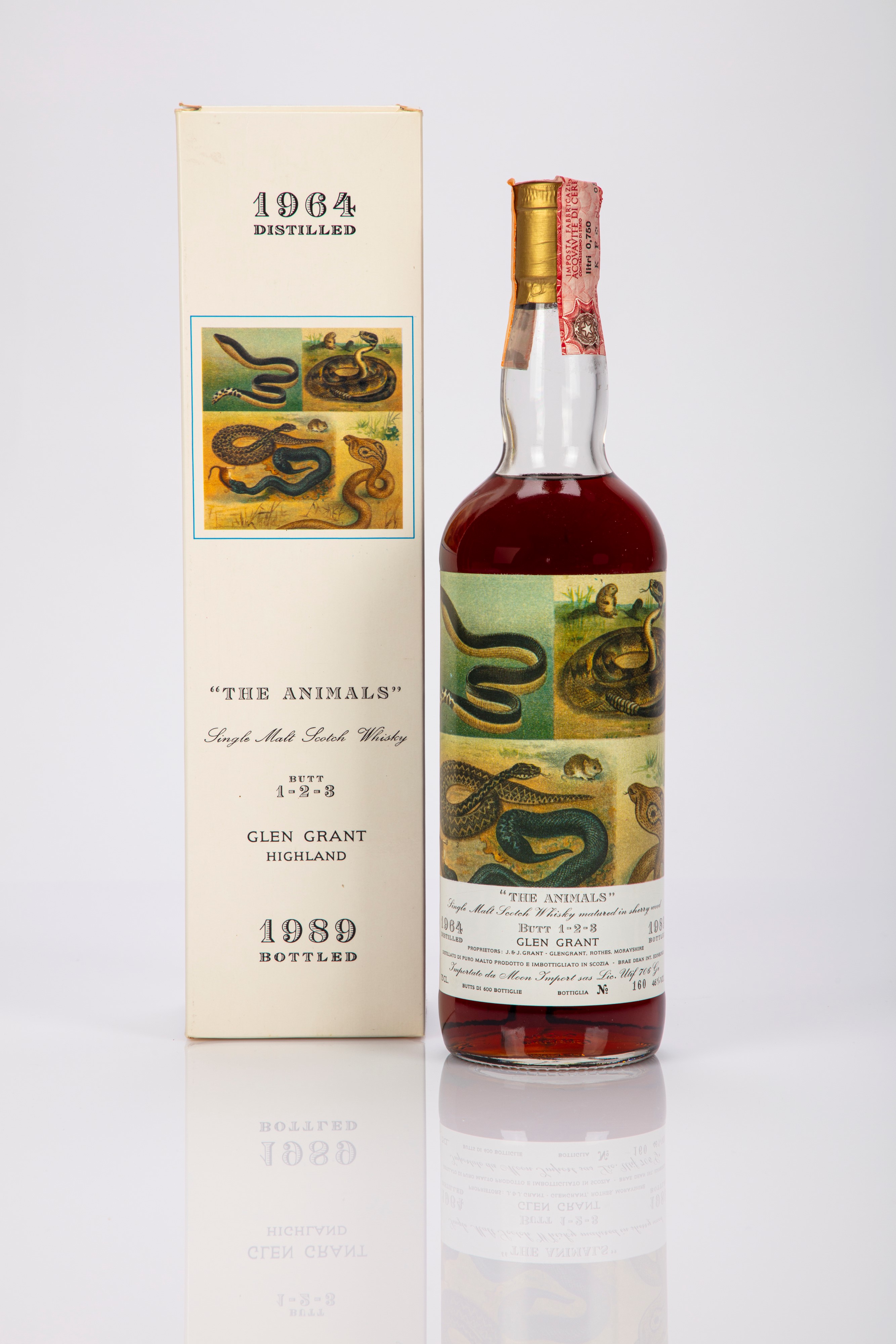 Scozia - Glen Grant 'The Animals' Single Malt Scotch Whisky 1989 | The ...