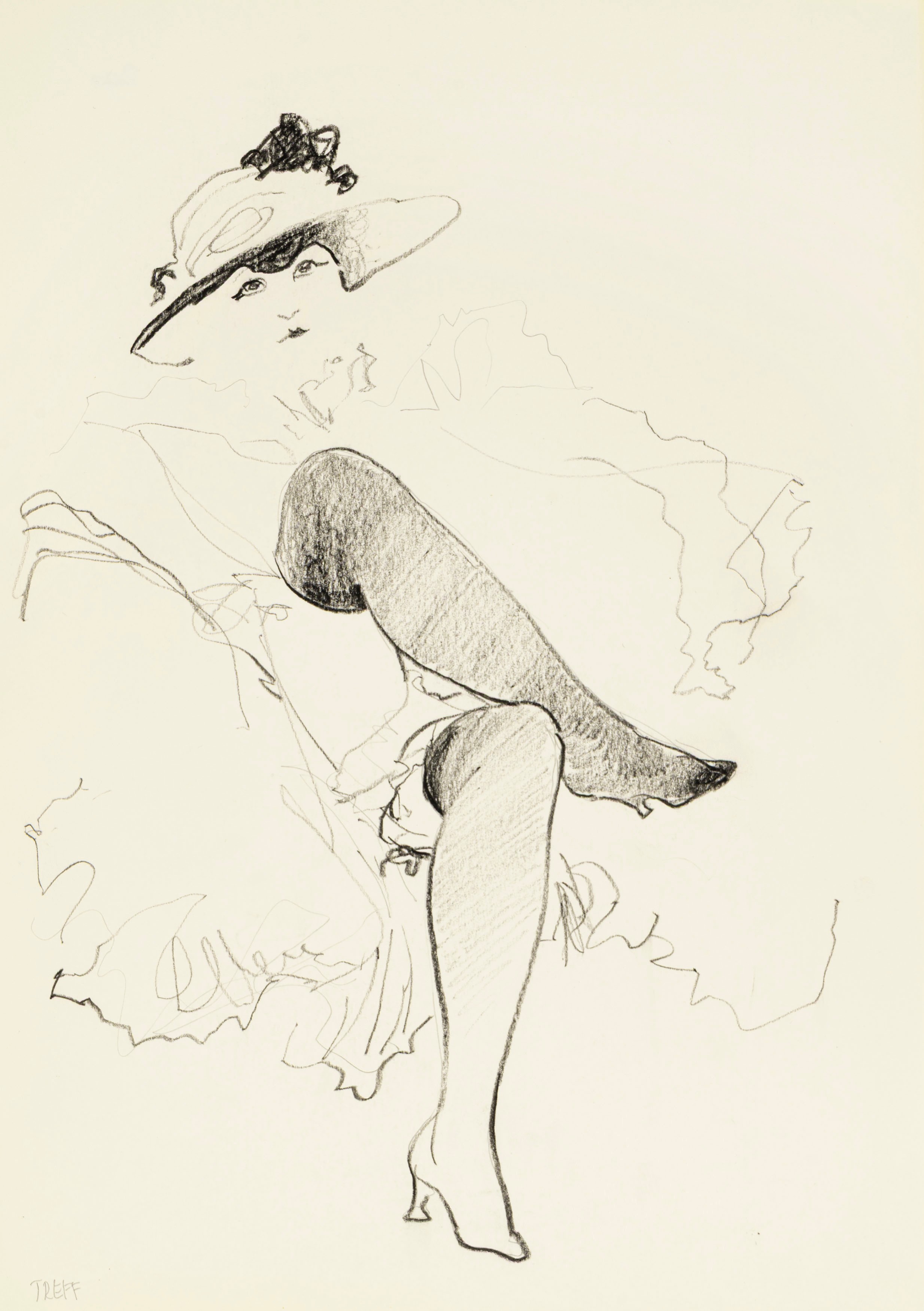Leone Frollo - En plein air 80s | Le donne di Leone Frollo | Finarte, casa d'aste