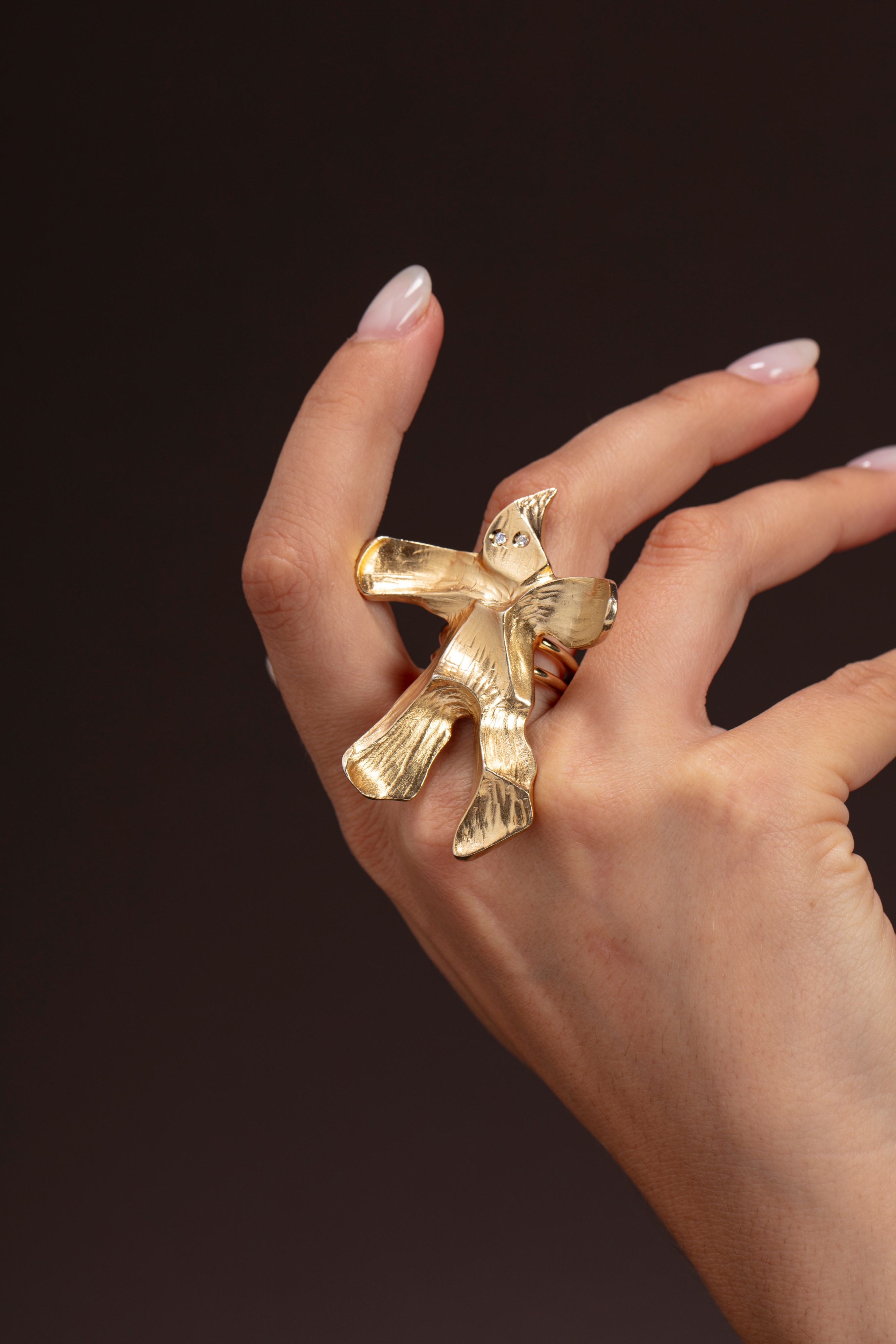 Sandro Chia per Cleto Munari - Anello Fantasmini | Gioielli / Cleto ...